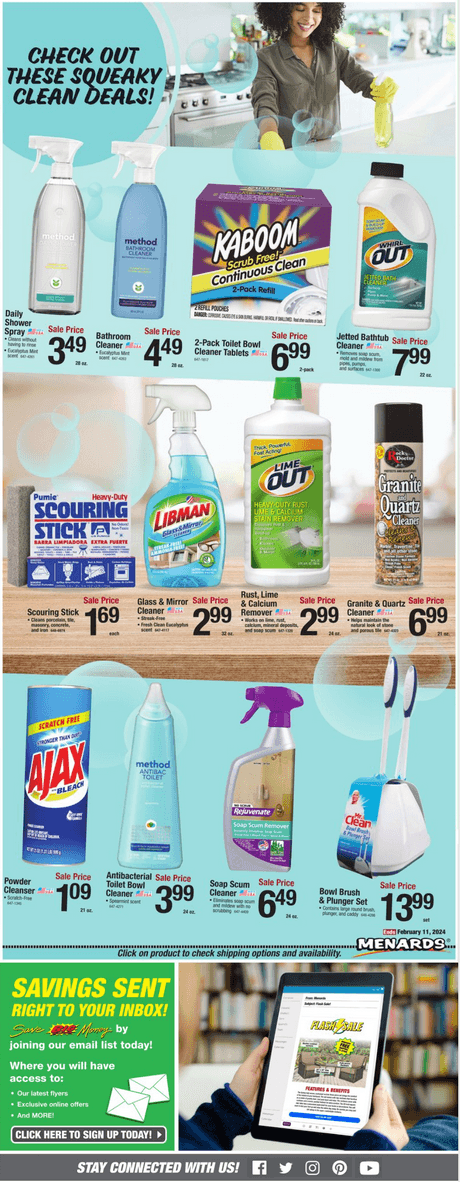 Menards Home Essential Ad Feb 01 – Feb 11, 2024