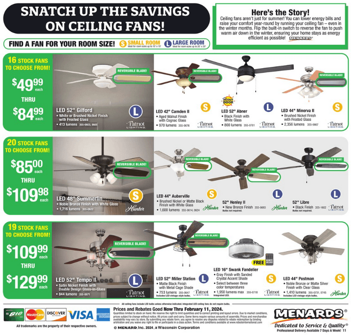 Menards Weekly Ad Feb 01 – Feb 11, 2024 (Valentine's Day Promotion ...
