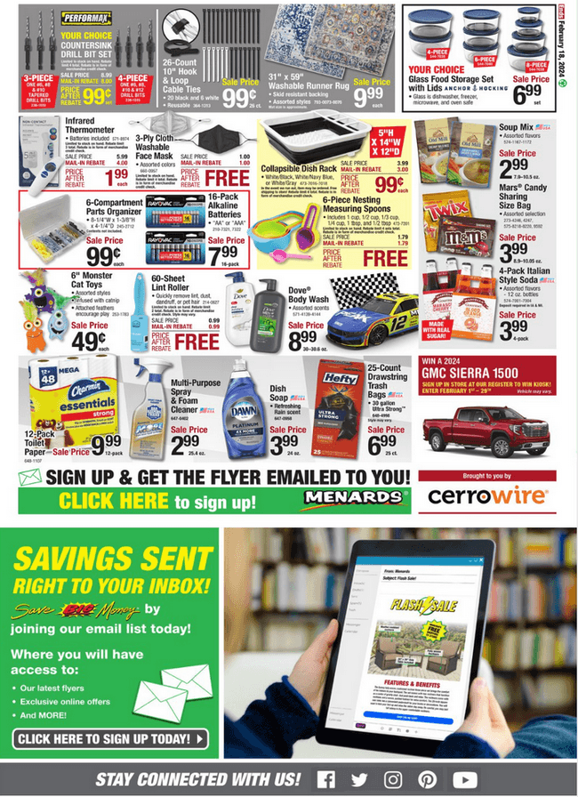 Menards Weekly Ad Feb 08 – Feb 18, 2024 (Valentine's Day Promotion ...