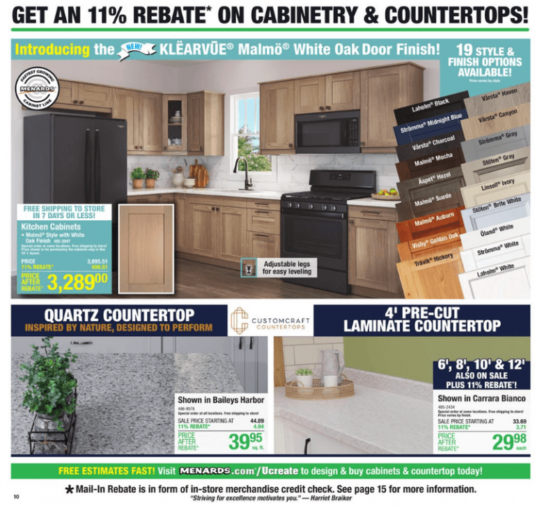 Menards Weekly Ad Feb 29 – Mar 10, 2024