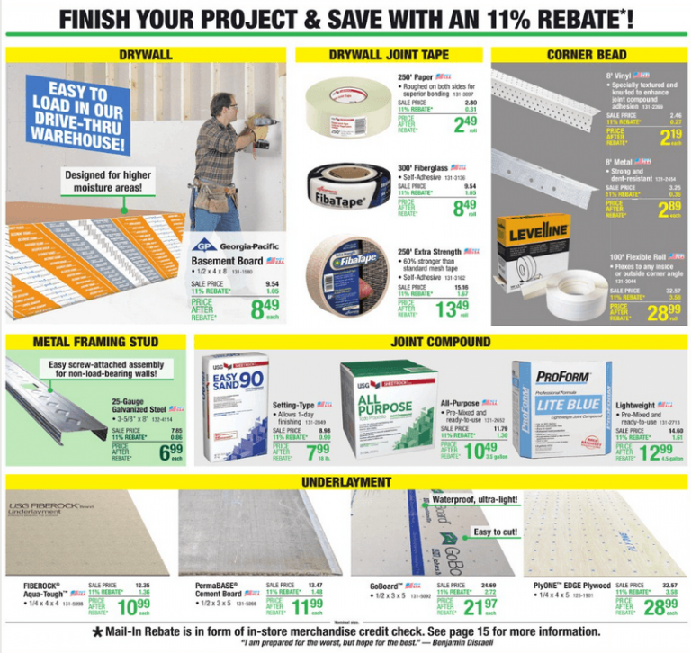 Menards Weekly Ad Feb 29 – Mar 10, 2024