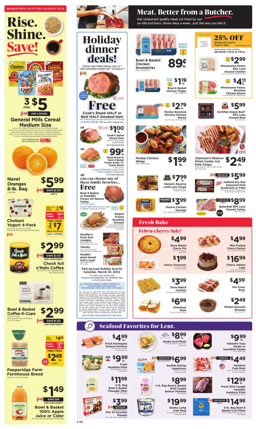 ShopRite Weekly Ad Feb 16 – Feb 22, 2024