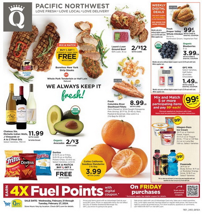 QFC Weekly Ad Feb 21 – Feb 27, 2024