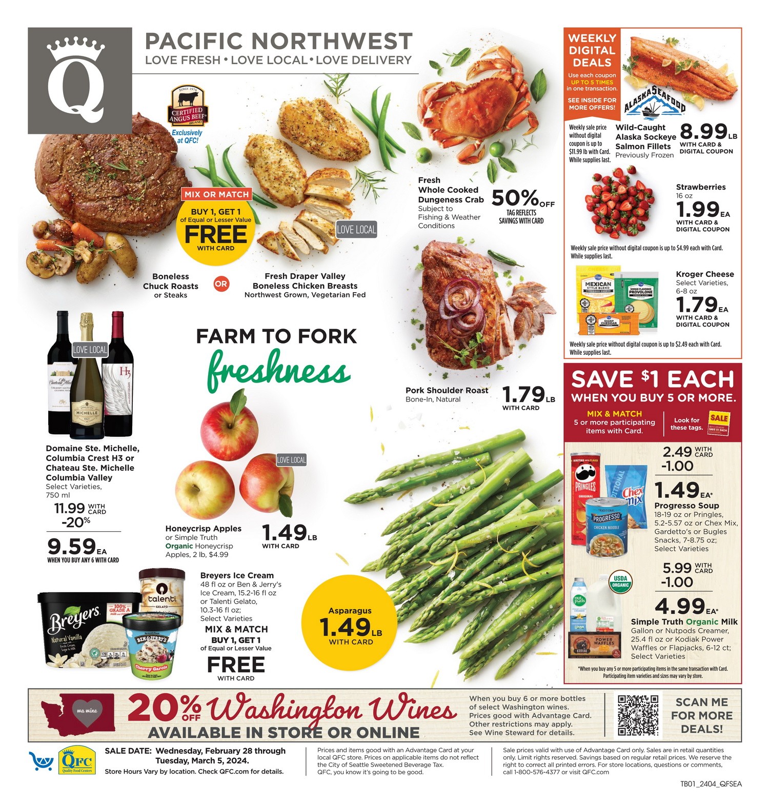 QFC Weekly Ad Feb 28 – Mar 05, 2024
