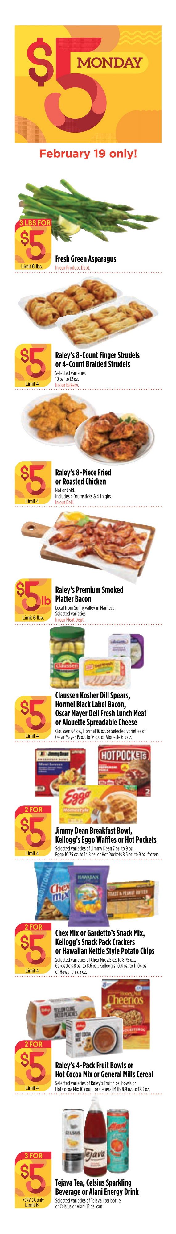 Raley's Supermarkets Weekly Ad Feb 14 – Feb 20, 2024