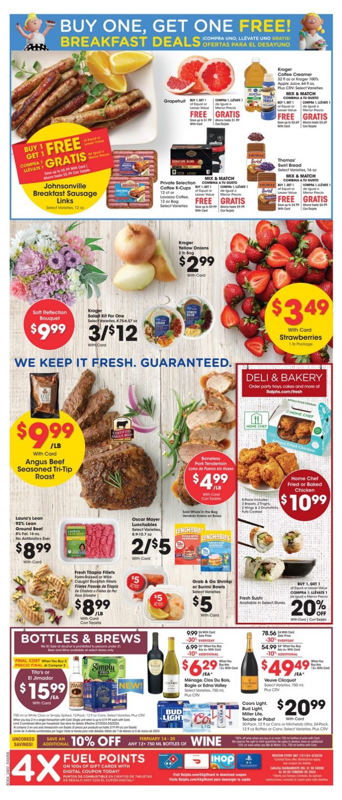 Ralphs Weekly Ad Feb 14 – Feb 20, 2024 (Valentine's Day Promotion Included)