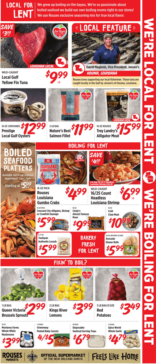 Rouses Weekly Ad Feb 14 – Feb 21, 2024