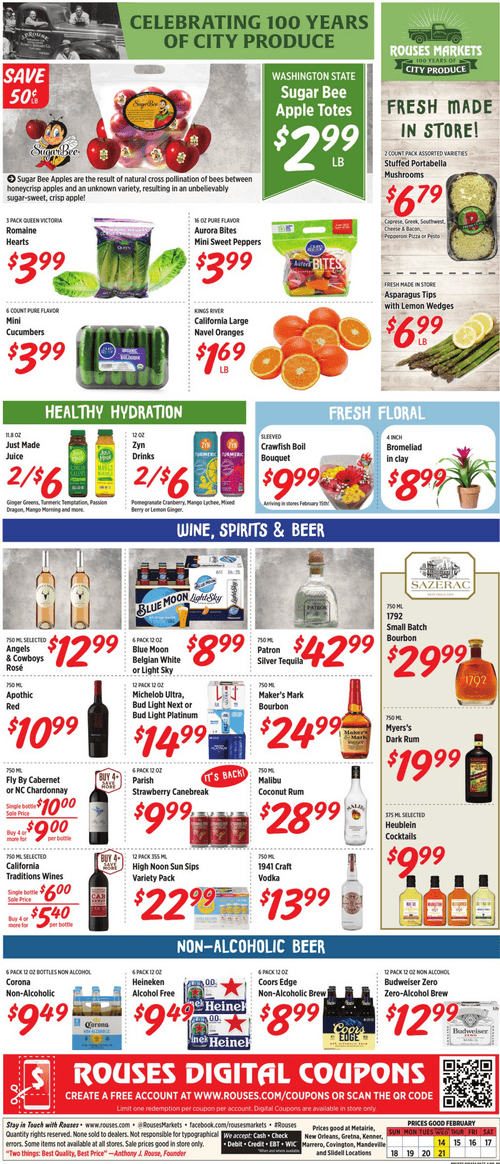 Rouses Weekly Ad Feb 14 – Feb 21, 2024