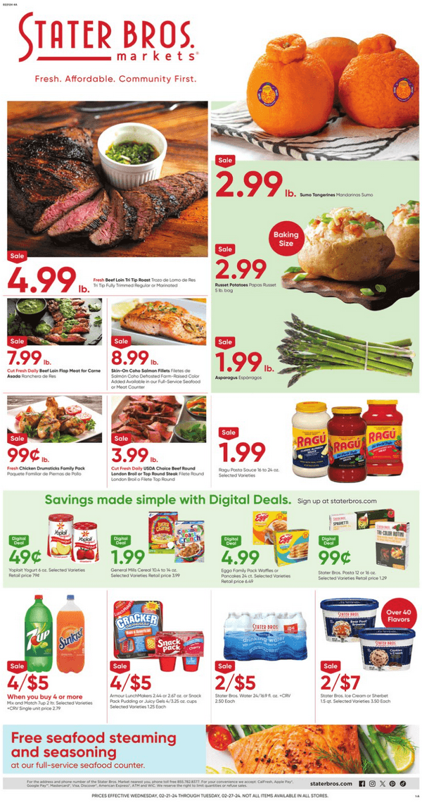 Stater Bros Weekly Ad Feb 21 – Feb 27, 2024