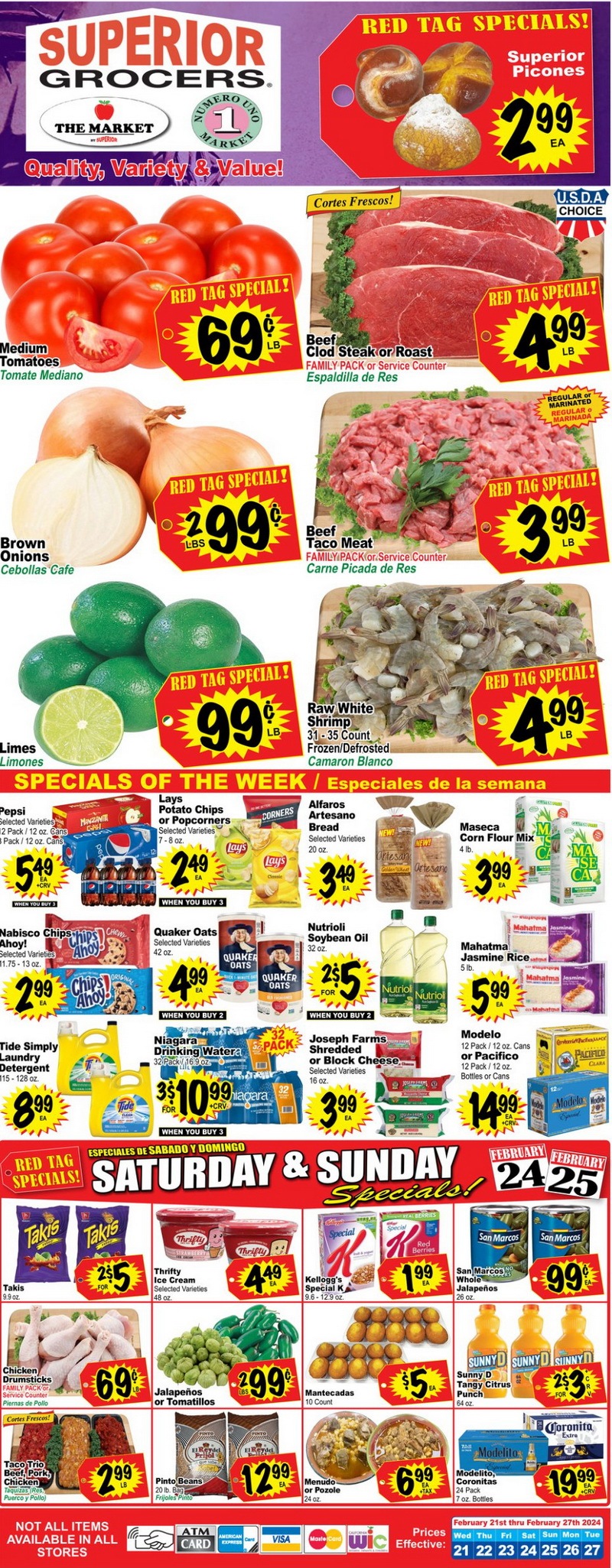 Superior Grocers Weekly Ad Feb 21 – Feb 27, 2024