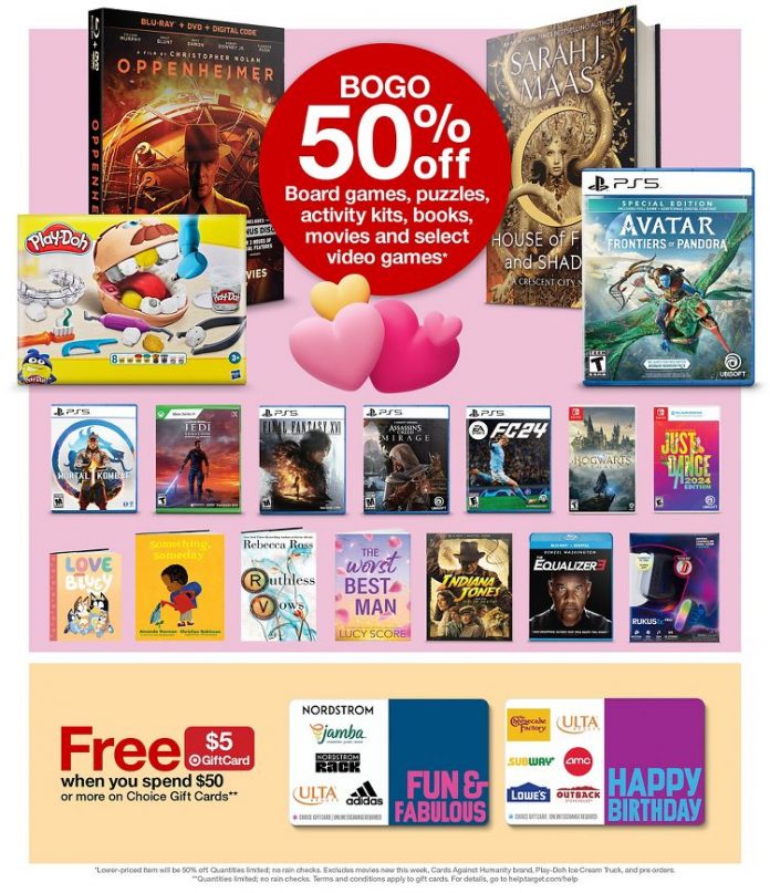 Target Weekly Ad Feb 04 – Feb 10, 2024 (Valentine's Day Promotion Included)