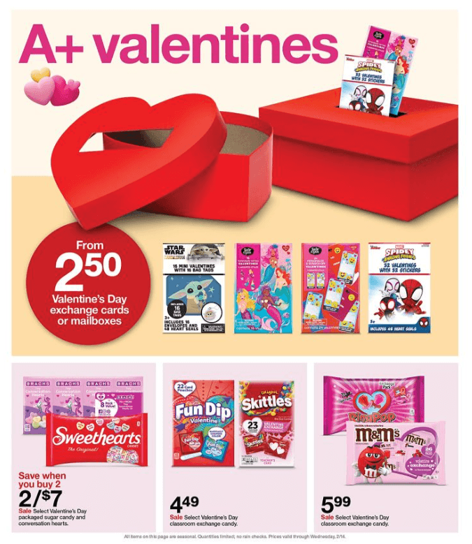 Target Weekly Ad Feb 11 – Feb 17, 2024 (Valentine's Day Promotion Included)