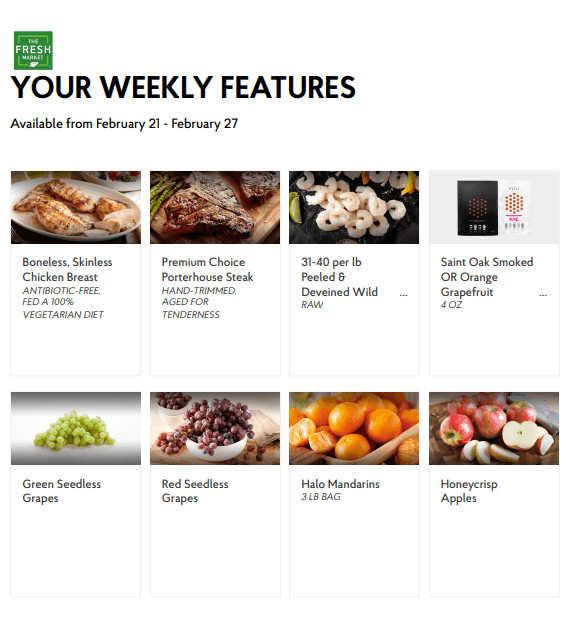 The Fresh Market Weekly Ad Feb 21 – Feb 27, 2024