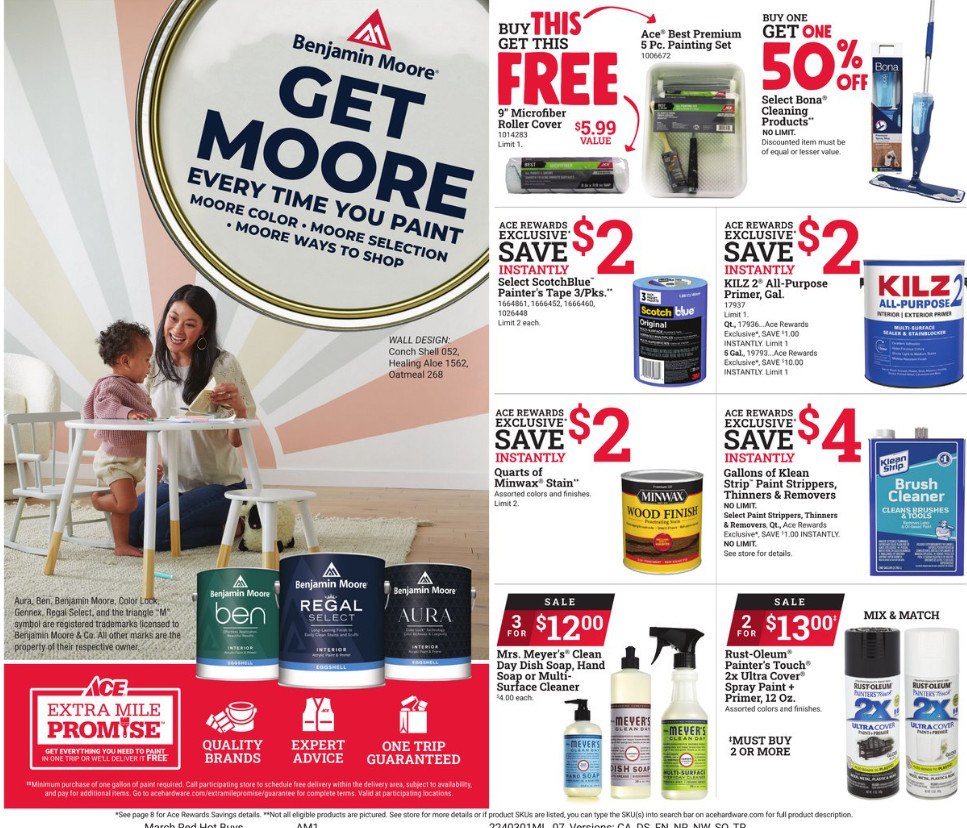 ACE Hardware Monthly Ad Mar 01 – Mar 31, 2024