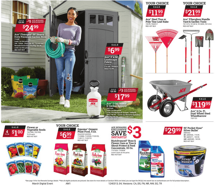 ACE Hardware Spring Event Ad Mar 13 – Mar 25, 2024