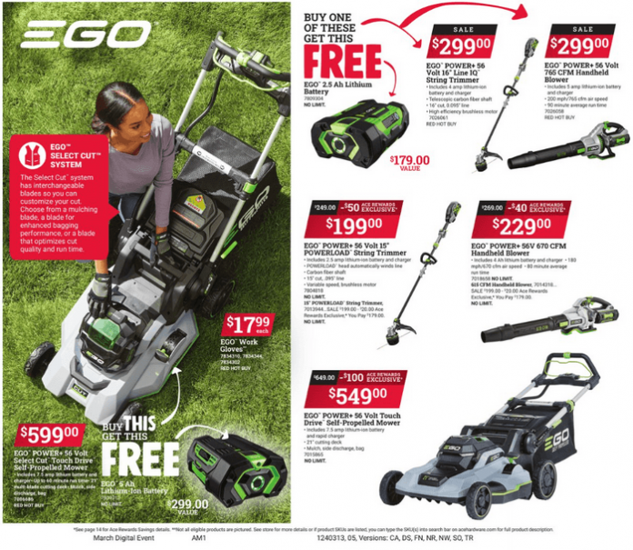 ACE Hardware Spring Event Ad Mar 13 – Mar 25, 2024