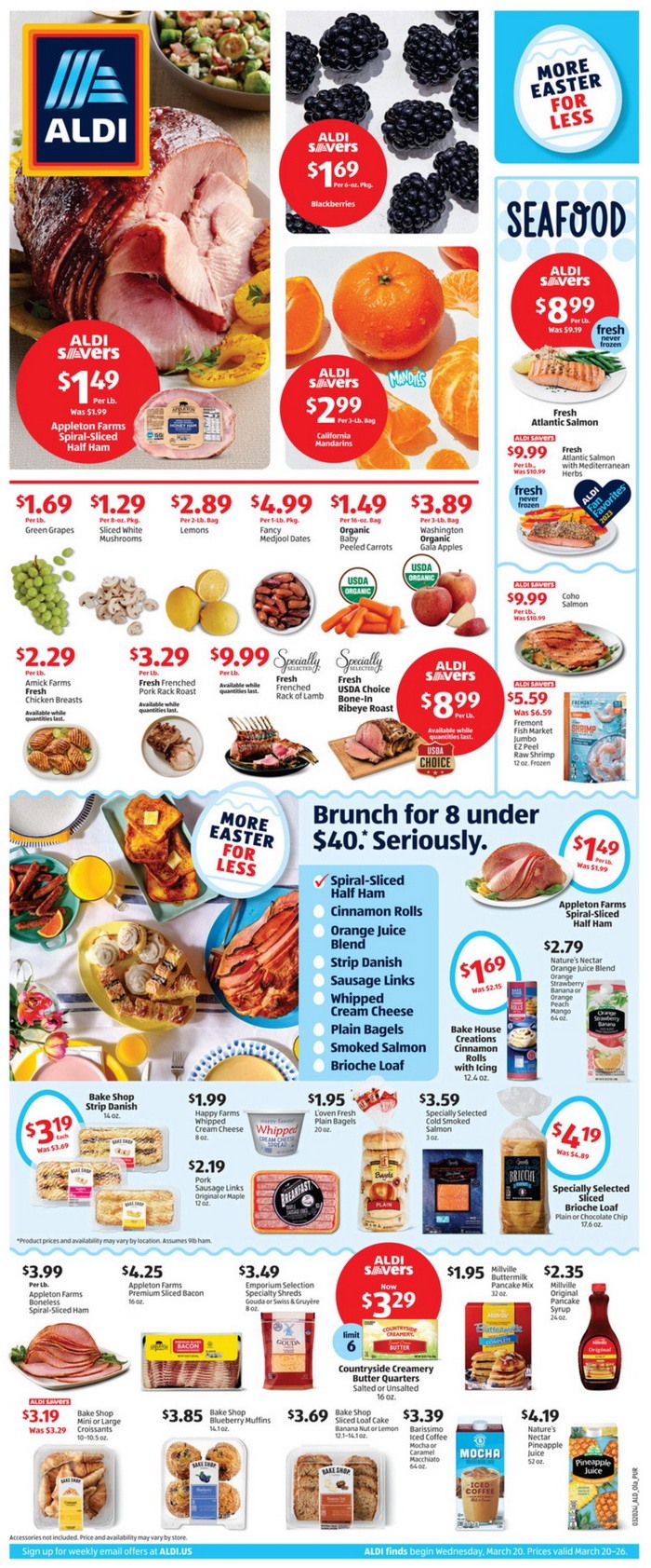 ALDI Weekly Ad Mar 20 – Mar 26, 2024 (Easter Promotion Included)