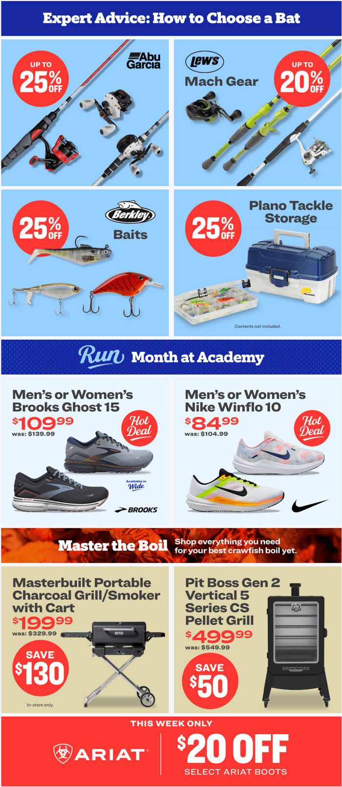 Academy Sports + Outdoors Weekly Ad Mar 21 – Mar 24, 2024