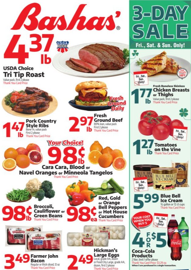 Bashas Weekly Ad Mar 13 – Mar 19, 2024