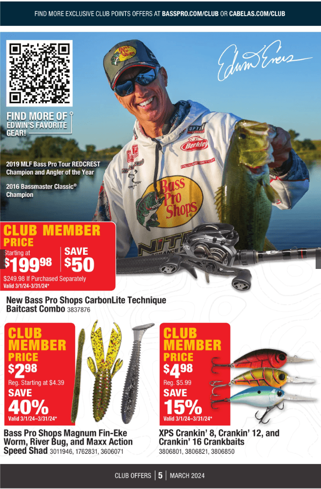 Bass Pro Shops March Gear Guide Mar 01 – Mar 31, 2024