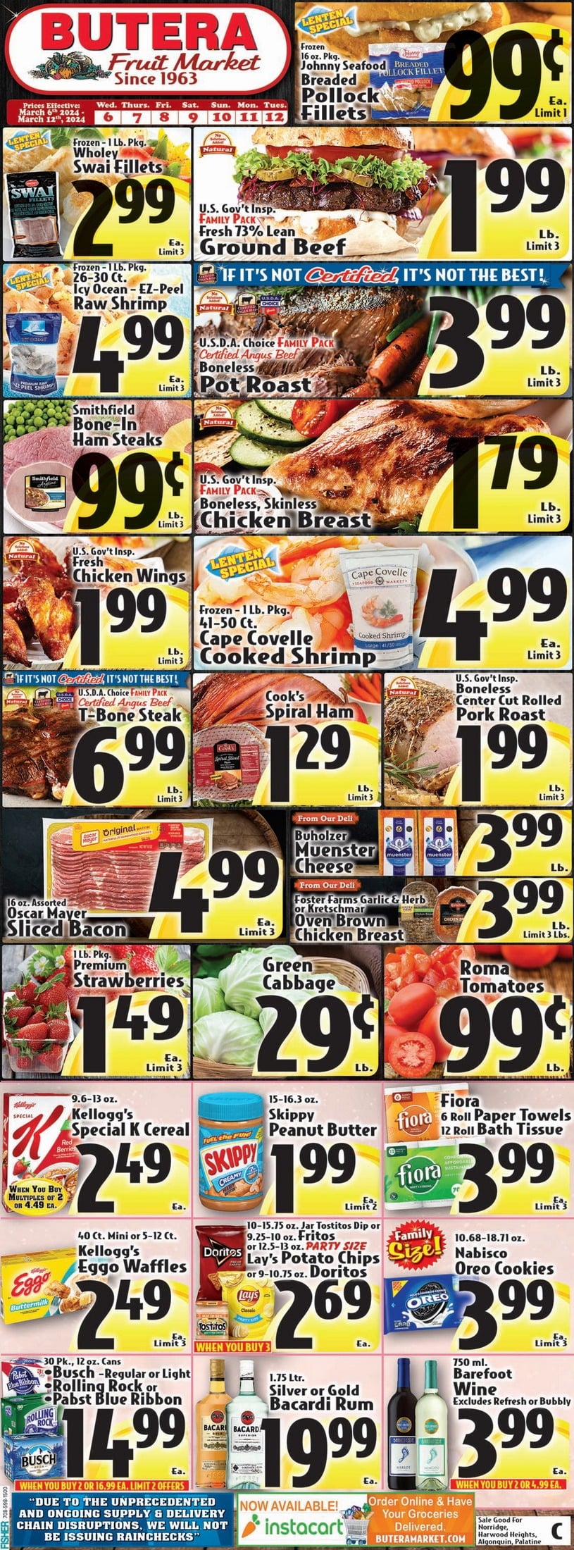 Butera Weekly Ad Mar 06 – Mar 12, 2024