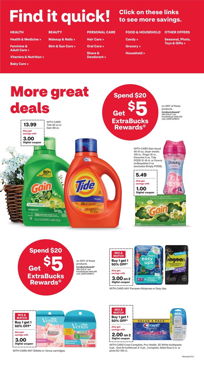 CVS Weekly Ad Mar 10 – Mar 16, 2024 (Easter Promotion Included)