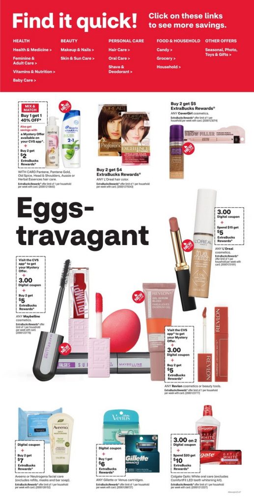 CVS Weekly Ad Mar 17 – Mar 23, 2024 (Easter Promotion Included)