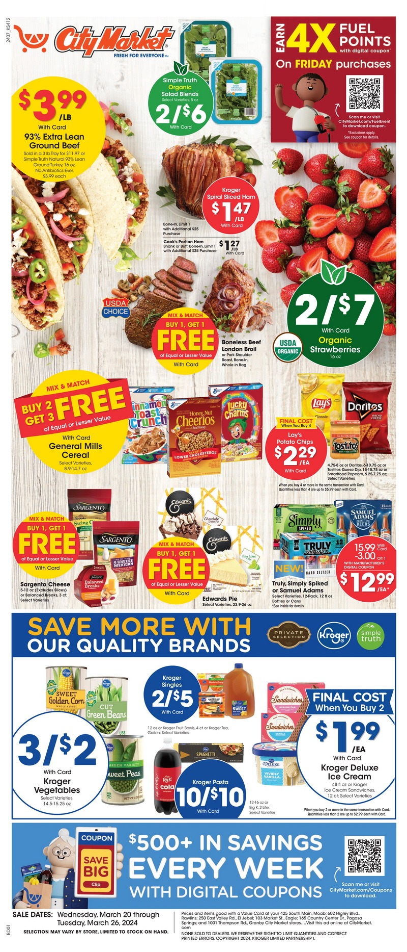 City Market Weekly Ad Mar 20 – Mar 26, 2024 (Easter Promotion Included)