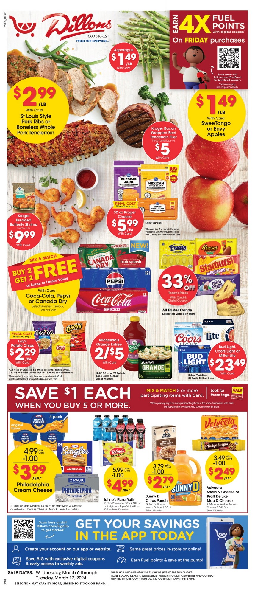 Dillons Weekly Ad Mar 06 – Mar 12, 2024 (Easter Promotion Included)