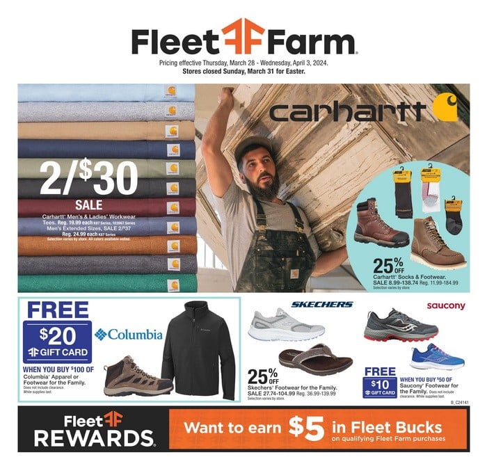 Fleet Farm Weekly Ad Mar 28 – Apr 03, 2024
