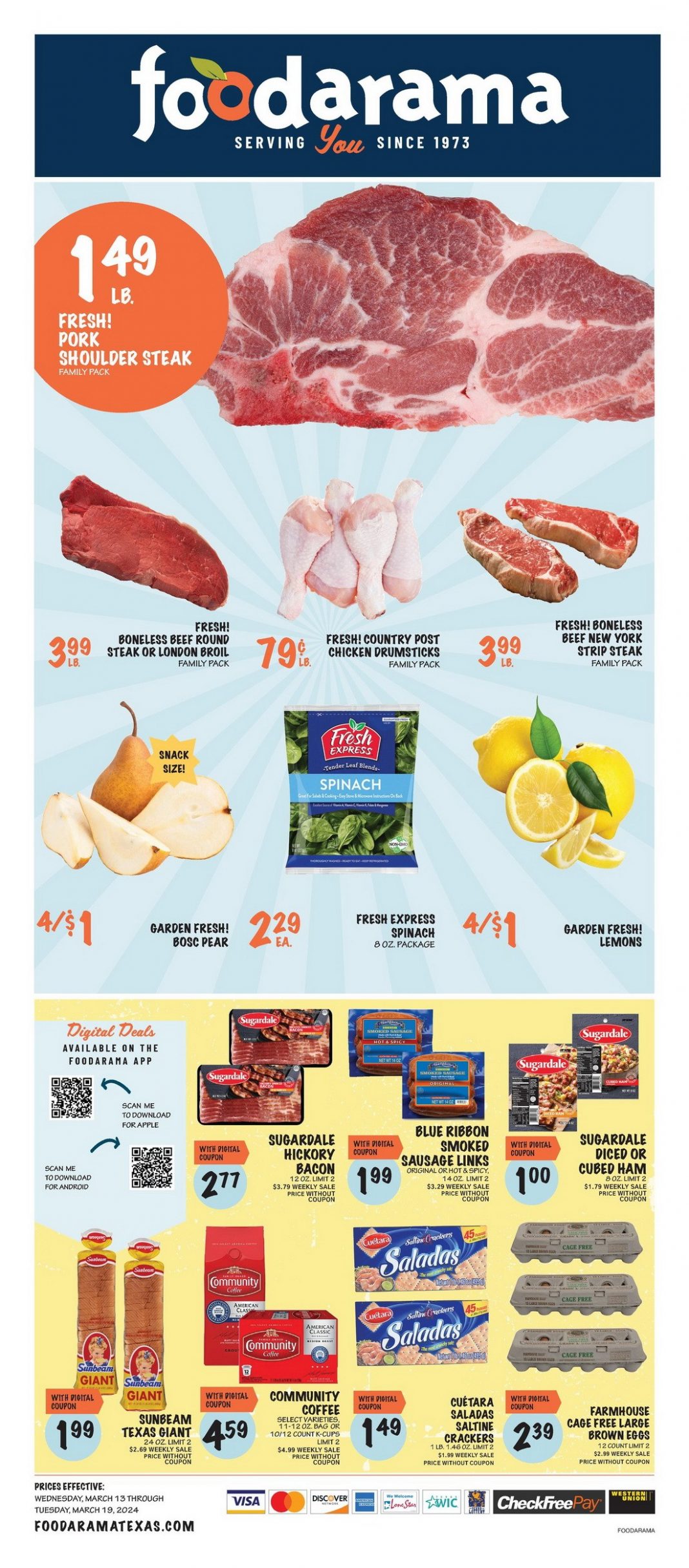 Foodarama Weekly Ad Mar 13 – Mar 19, 2024