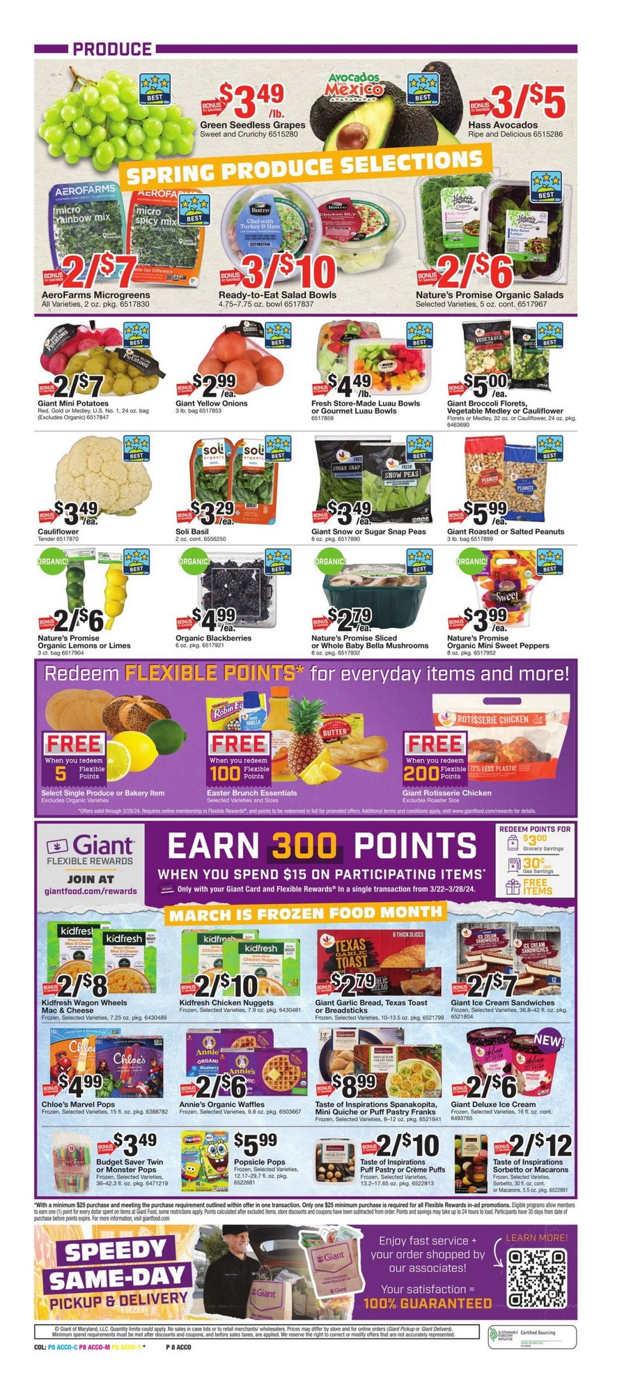 Giant Food Weekly Ad Mar 22 – Mar 28, 2024 (Easter Promotion Included)