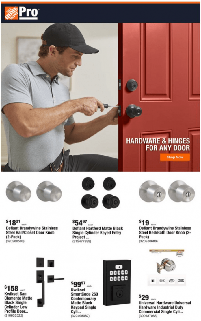 Home Depot Pro Weekly Ad Mar 04 – Mar 11, 2024
