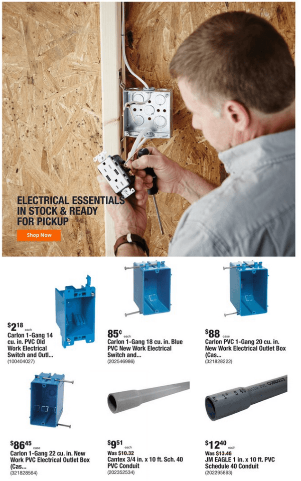 Home Depot Pro Weekly Ad Mar 18 – Mar 25, 2024