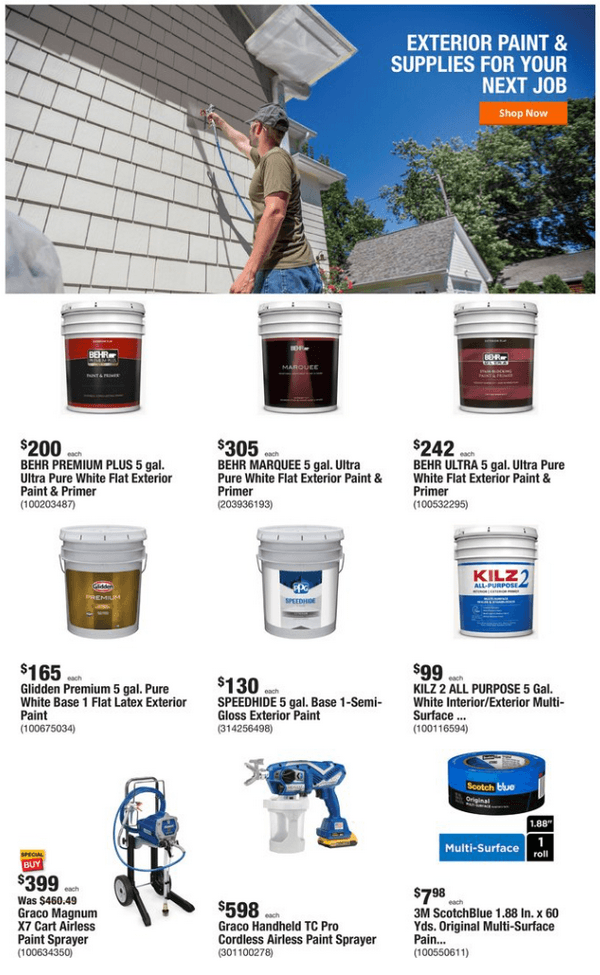 Home Depot Pro Weekly Ad Mar 18 – Mar 25, 2024