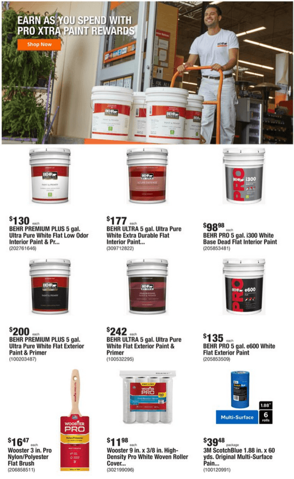 Home Depot Pro Weekly Ad Mar 25 – Apr 01, 2024