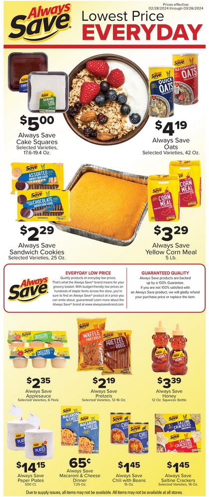 IGA Weekly Ad Mar 20 – Mar 26, 2024
