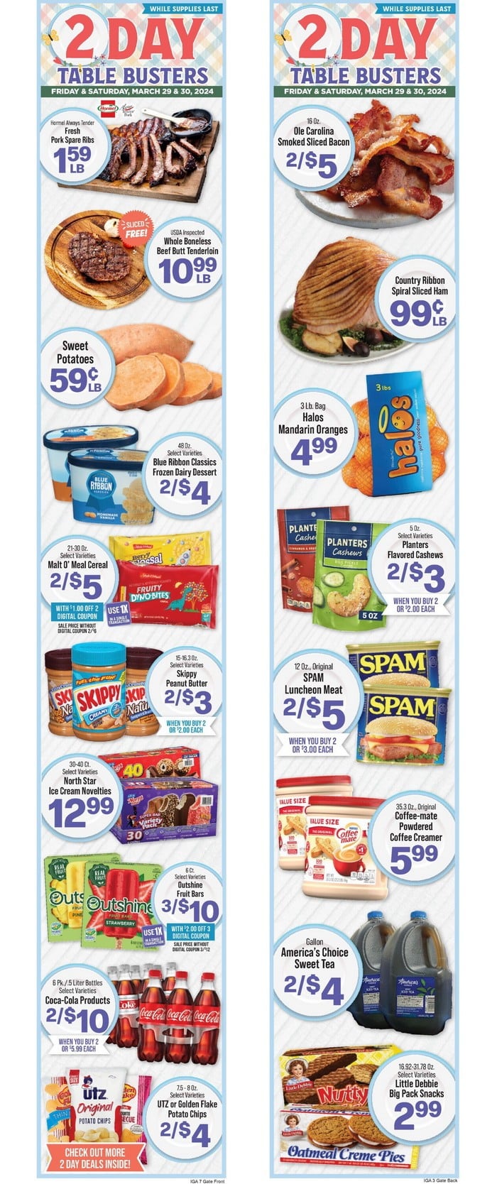 IGA Weekly Ad Mar 27 – Apr 02, 2024 (Easter Promotion Included)