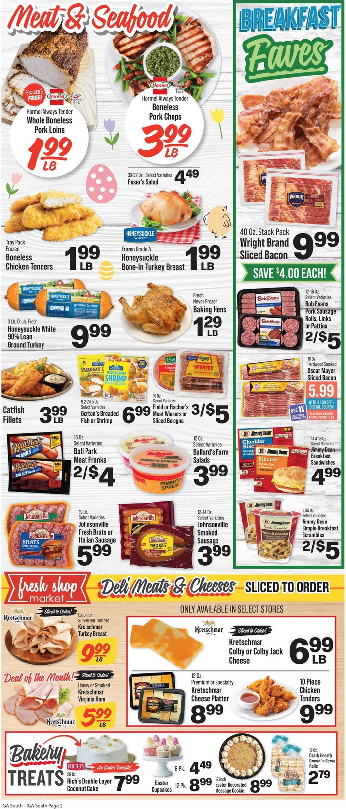 IGA Weekly Ad Mar 27 – Apr 02, 2024 (Easter Promotion Included)