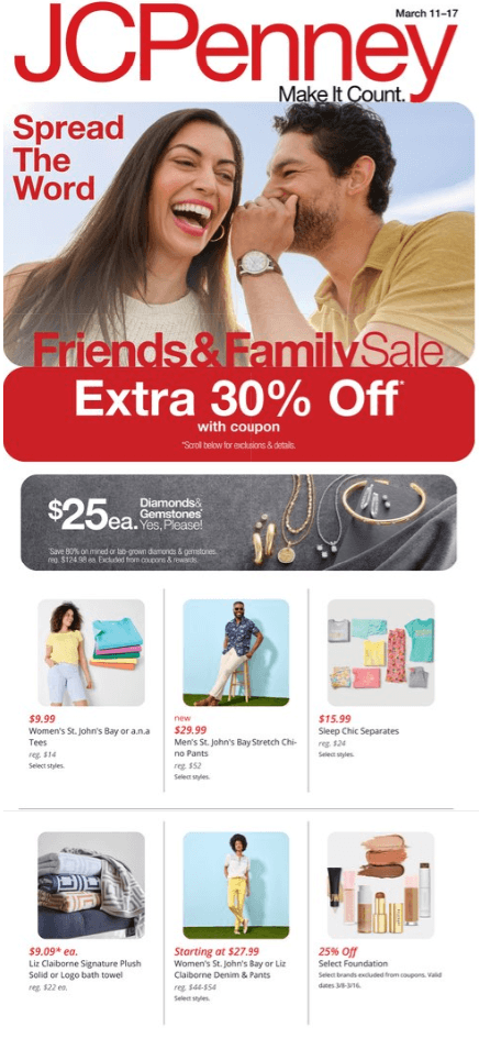 JCPenney Weekly Ad Mar 11 – Mar 17, 2024