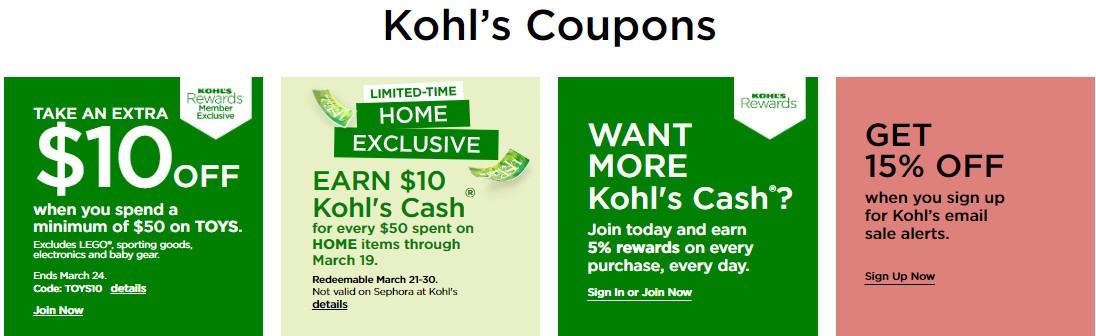 Kohl's Coupon Ad Until Mar 24, 2024 (Easter Promotion Included)
