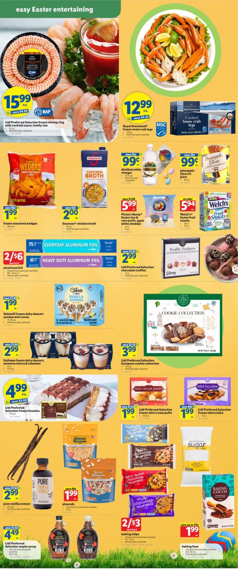 Lidl Weekly Ad Mar 27 – Apr 02, 2024 (Easter Promotion Included)