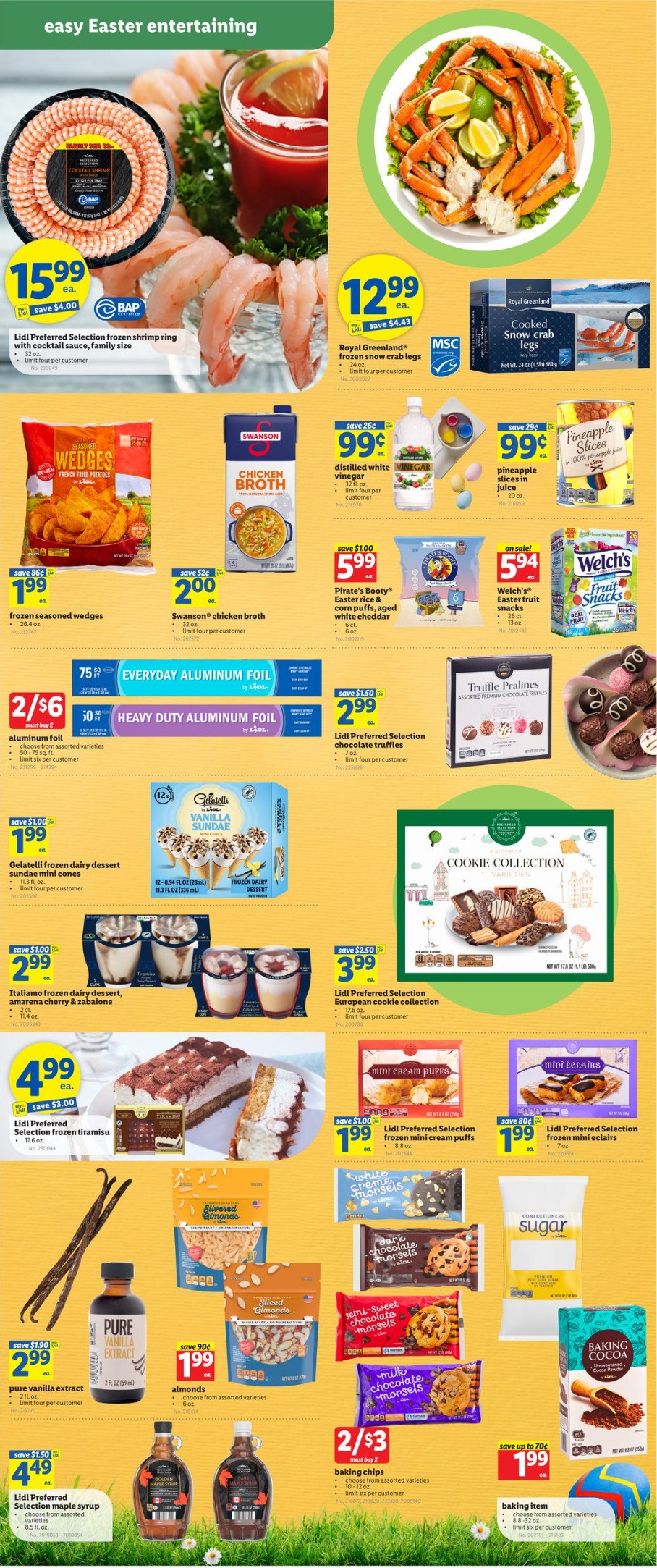 Lidl Weekly Ad Mar 27 – Apr 02, 2024 (Easter Promotion Included)