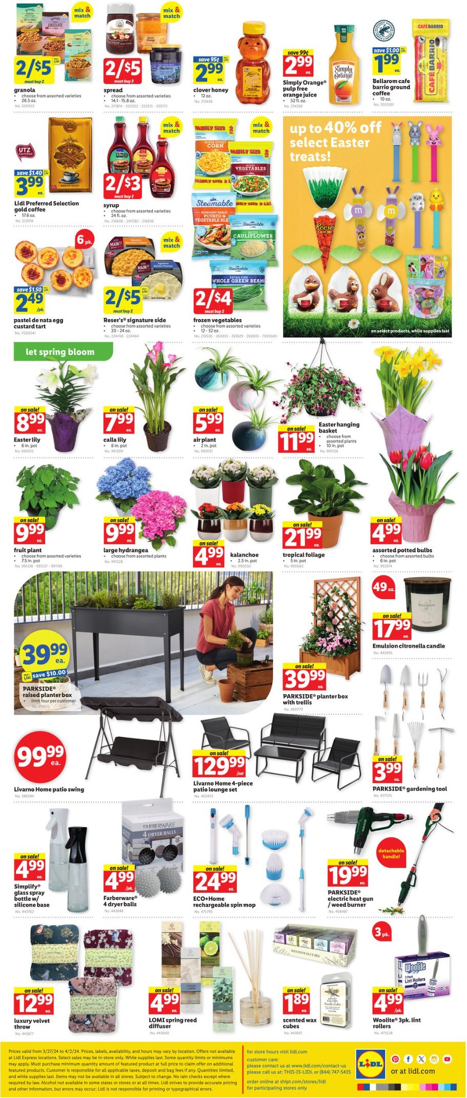 Lidl Weekly Ad Mar 27 – Apr 02, 2024 (Easter Promotion Included)