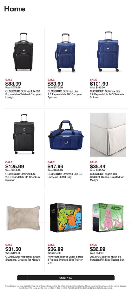 Macy's Weekly Ad Mar 29 – Apr 04, 2024