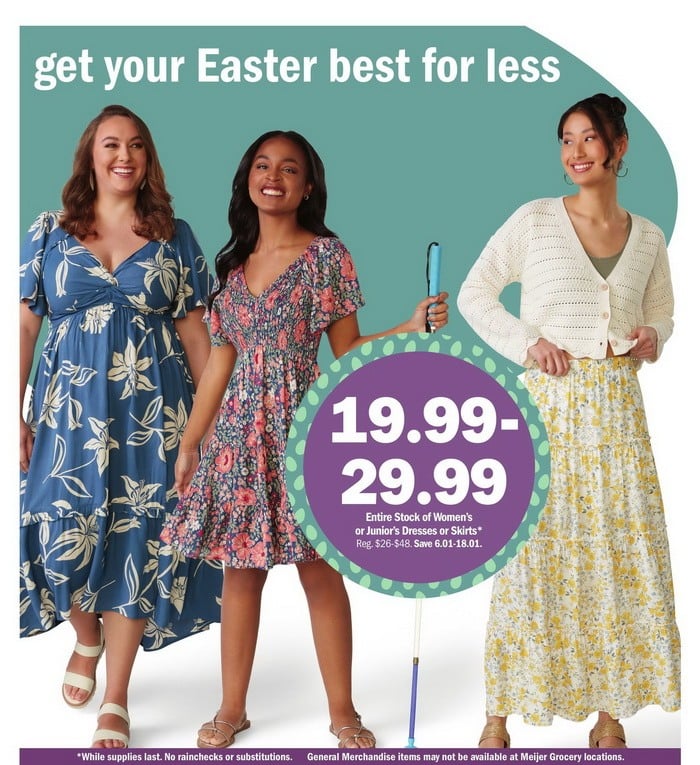Meijer Easter Ad Mar 17 – Mar 23, 2024