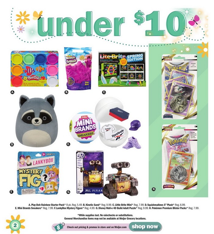 Meijer Easter Toy Ad Mar 17 – Mar 23, 2024