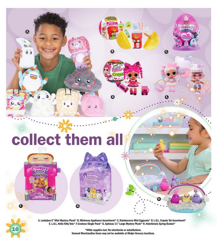 Meijer Easter Toy Ad Mar 17 – Mar 23, 2024