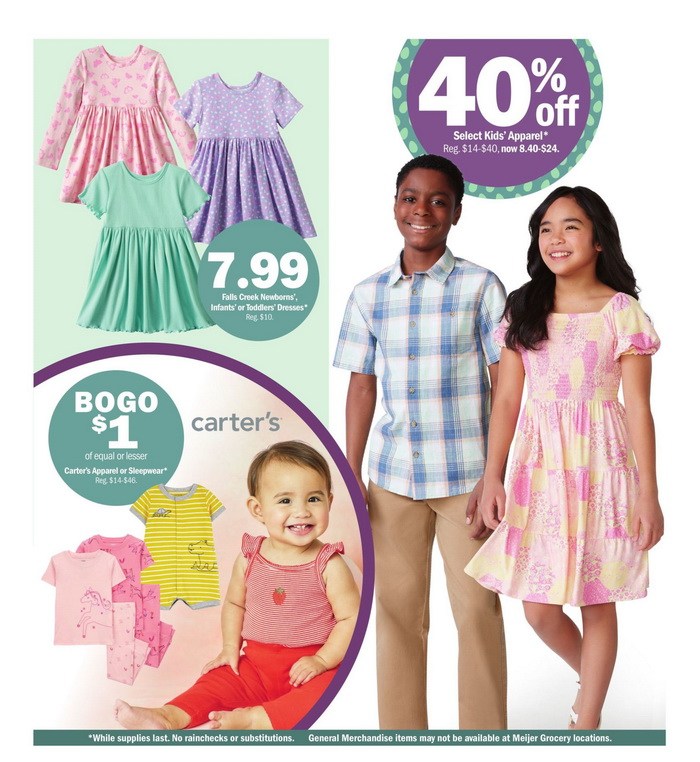 Meijer Easter Ad Mar 24 – Mar 31, 2024