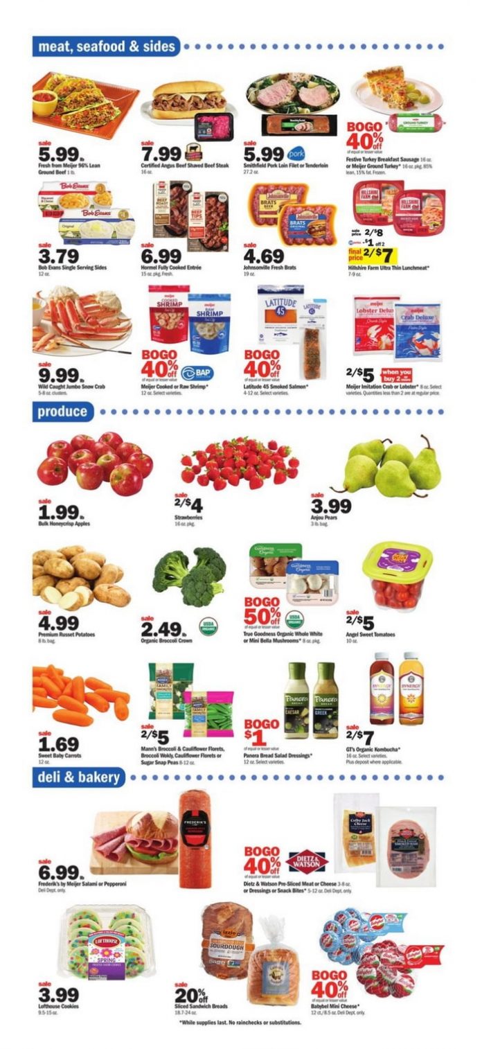 Meijer Weekly Ad Mar 31 – Apr 06, 2024
